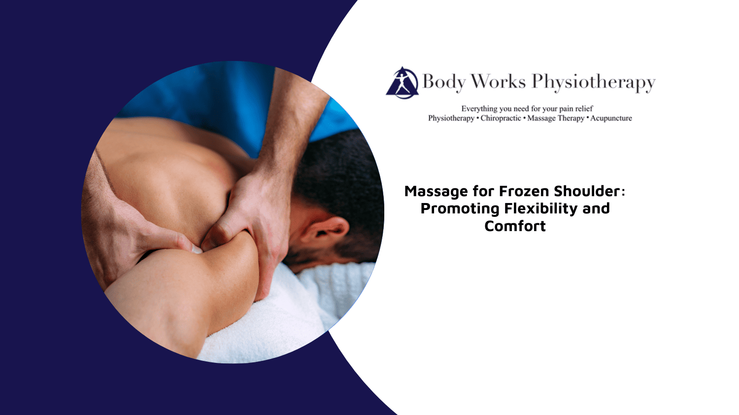 Massage for Frozen Shoulder: Promoting Flexibility and Comfort